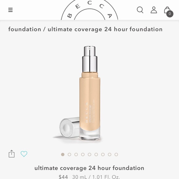BECCA | Makeup | New Becca Ultimate Coverage Foundation Shell | Poshmark